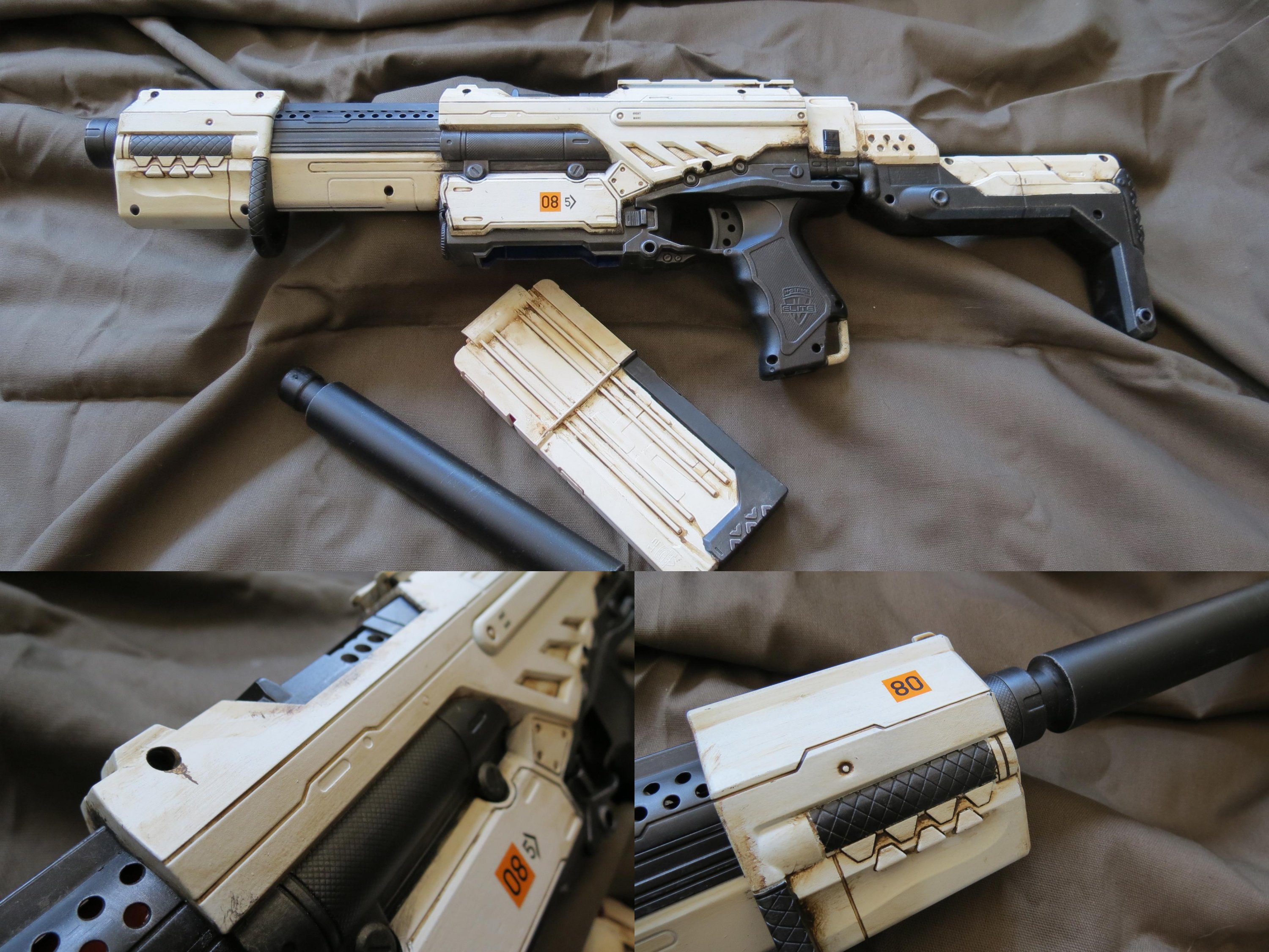 Custom Nerf Alpha Trooper Mod | dartblaster modding community: blasted.de