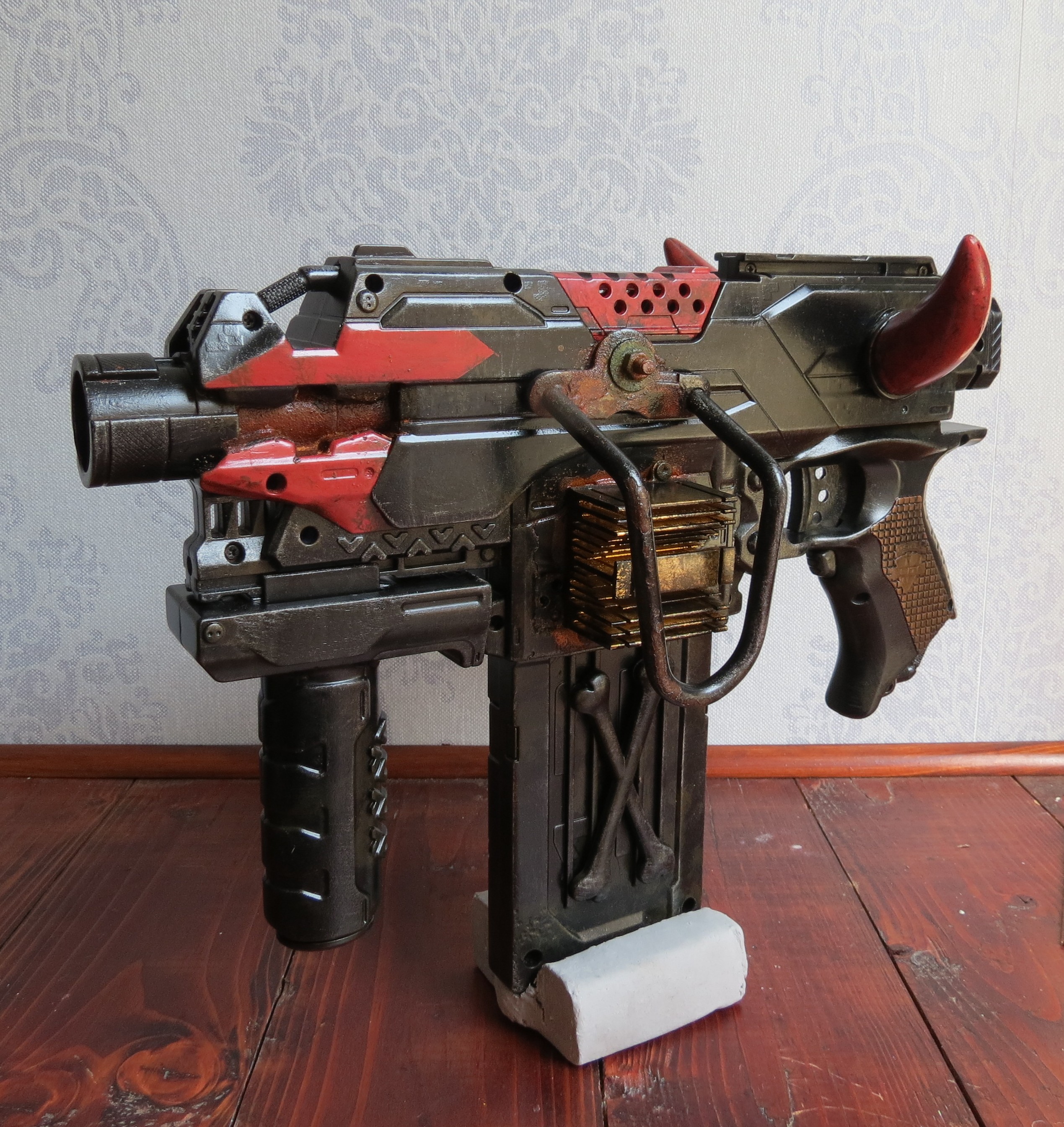 Custom Nerf Stryfe Mod | dartblaster modding community: blasted.de